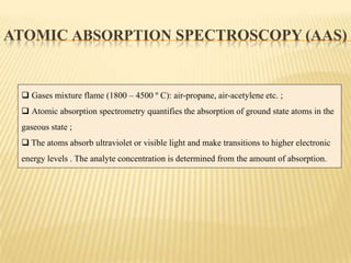 Atomic Spectroscopy: Basic Principles and Instruments | PPTX