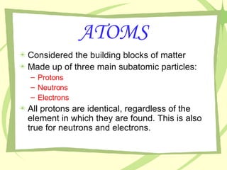 Atomicsstructure | PPT