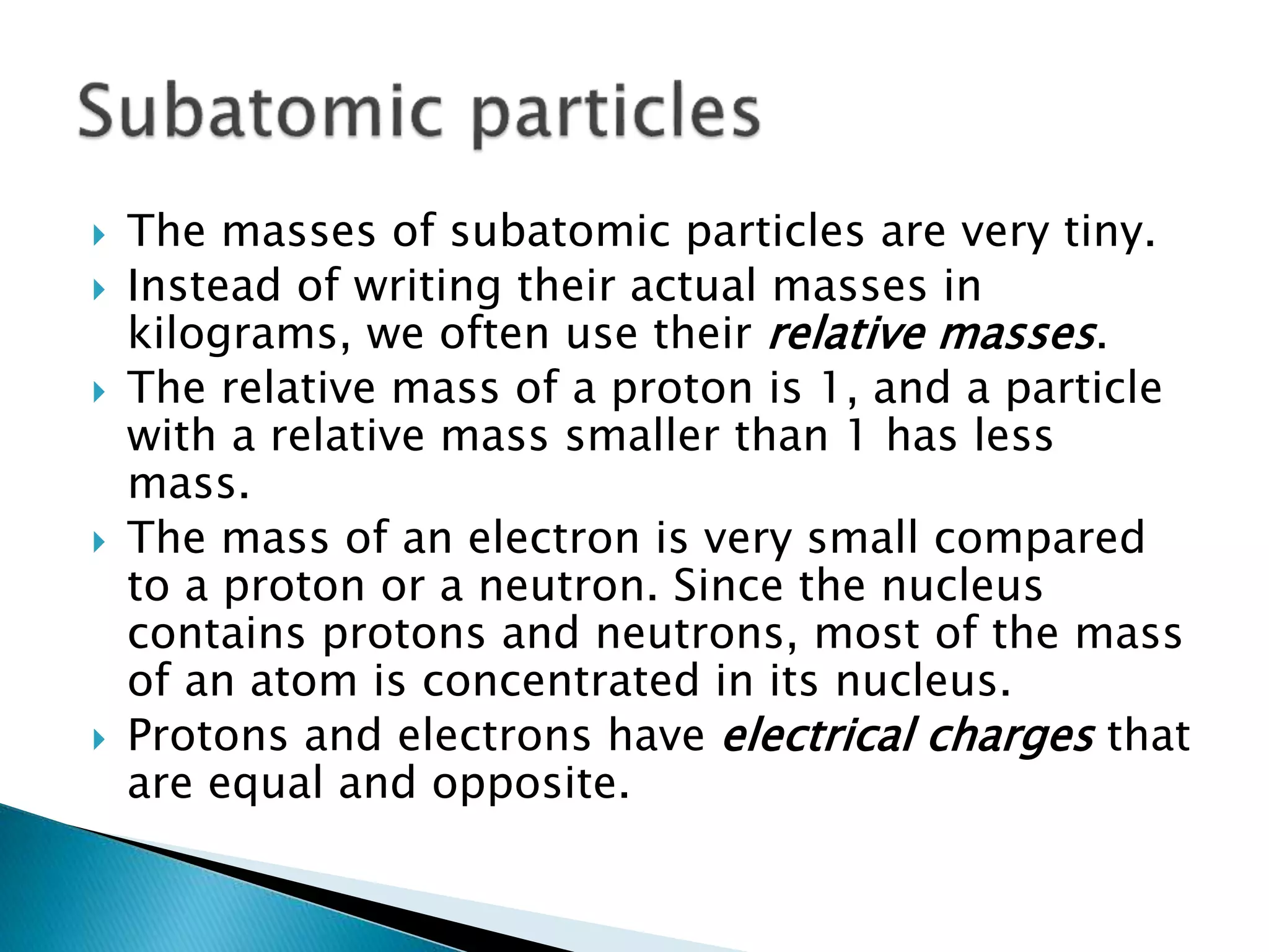 Atomic structrure and periodic table | PPTX