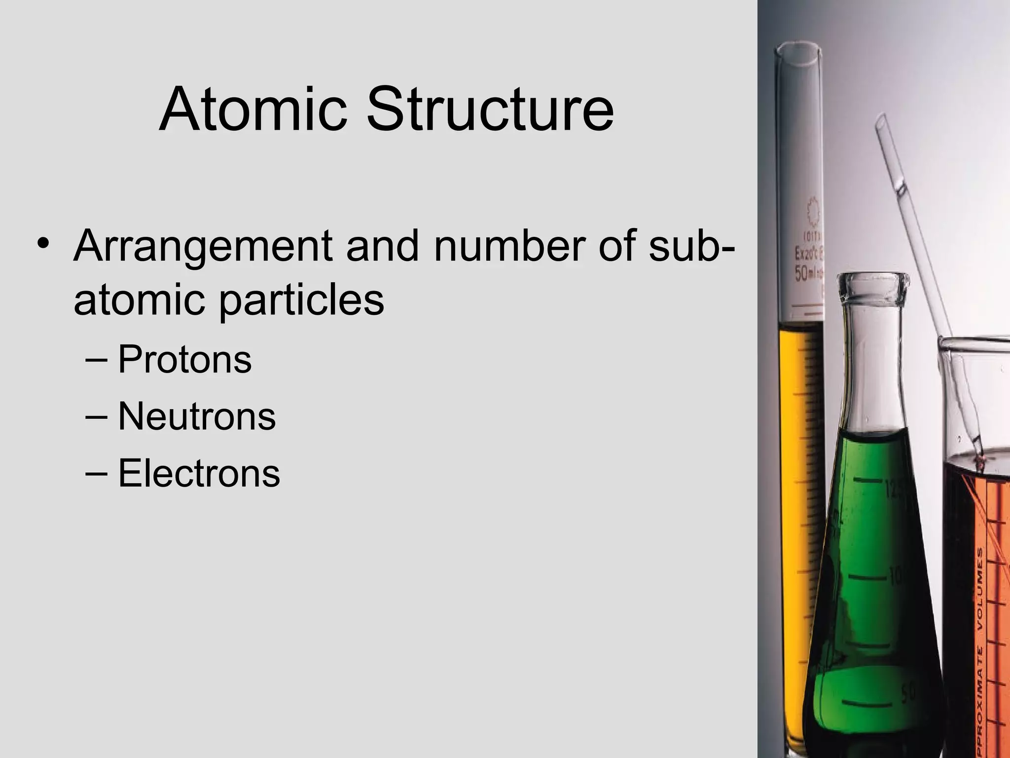 Atomic Structure | PPT