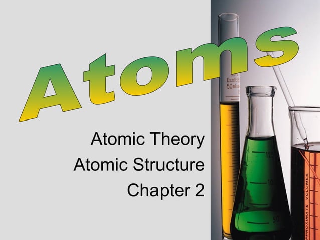 Atomic Structure | PPT
