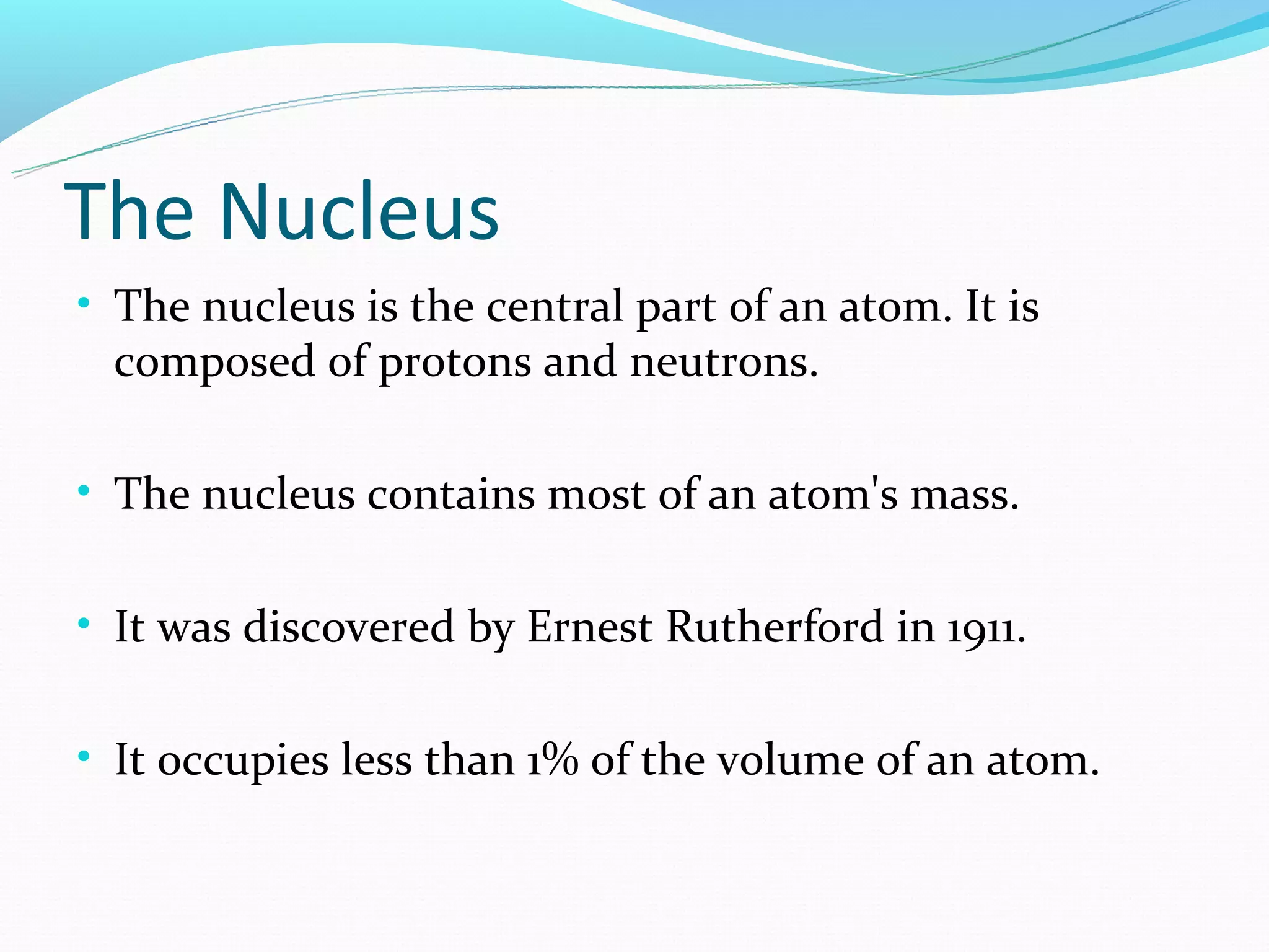 Basic Atomic structure | PPT | Chemistry | Science