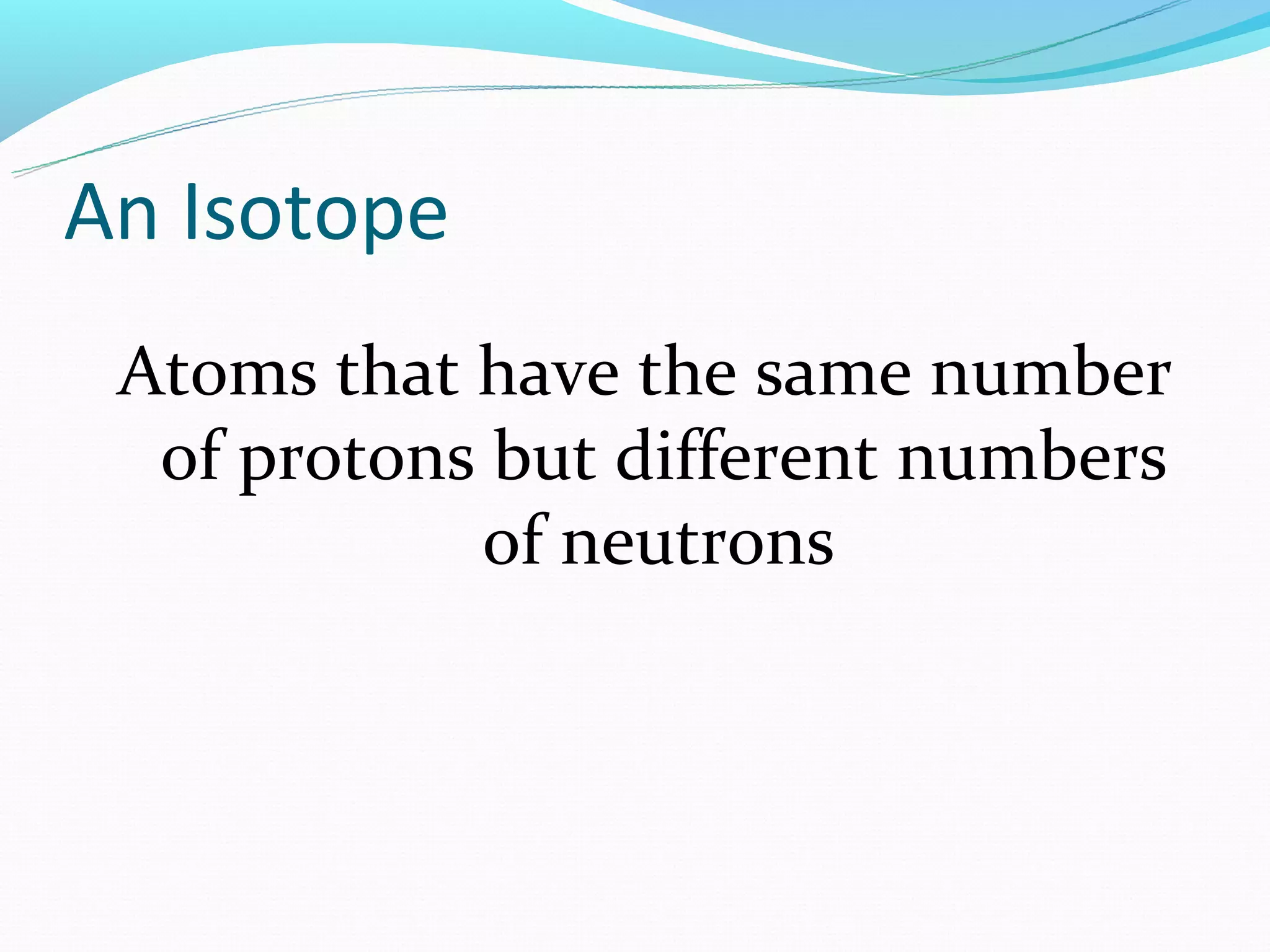 Basic Atomic structure | PPT