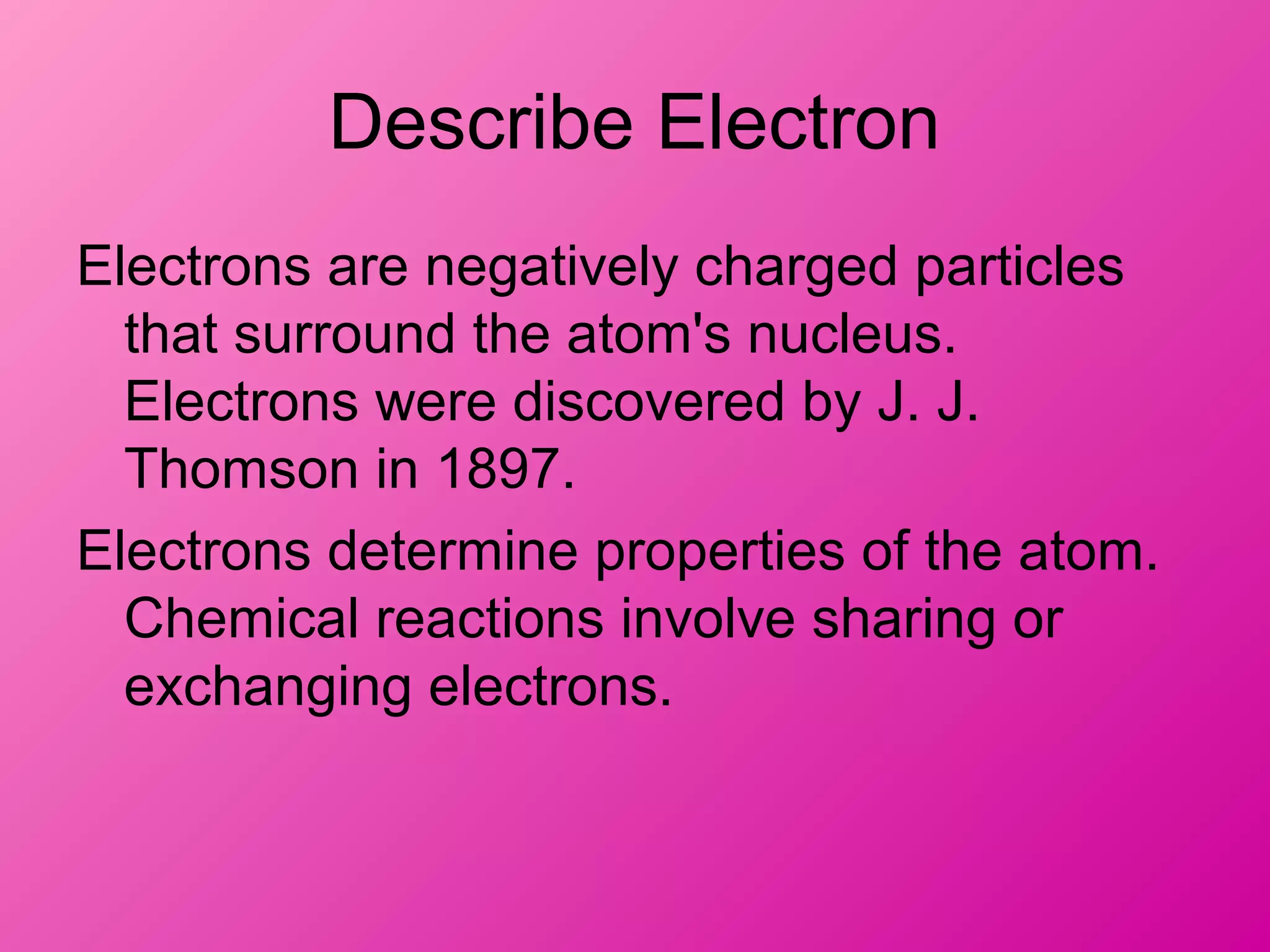 Atomic structure | PPT