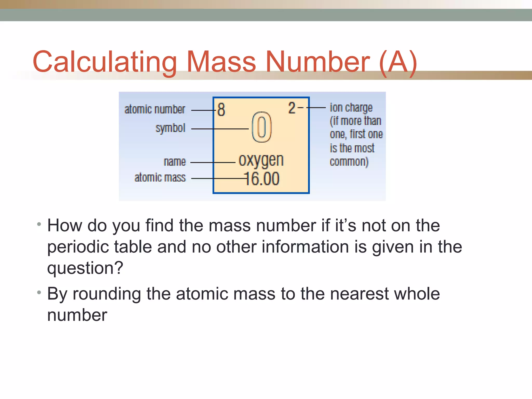 Grade 9, U1-L9-Atomic structure | PPT
