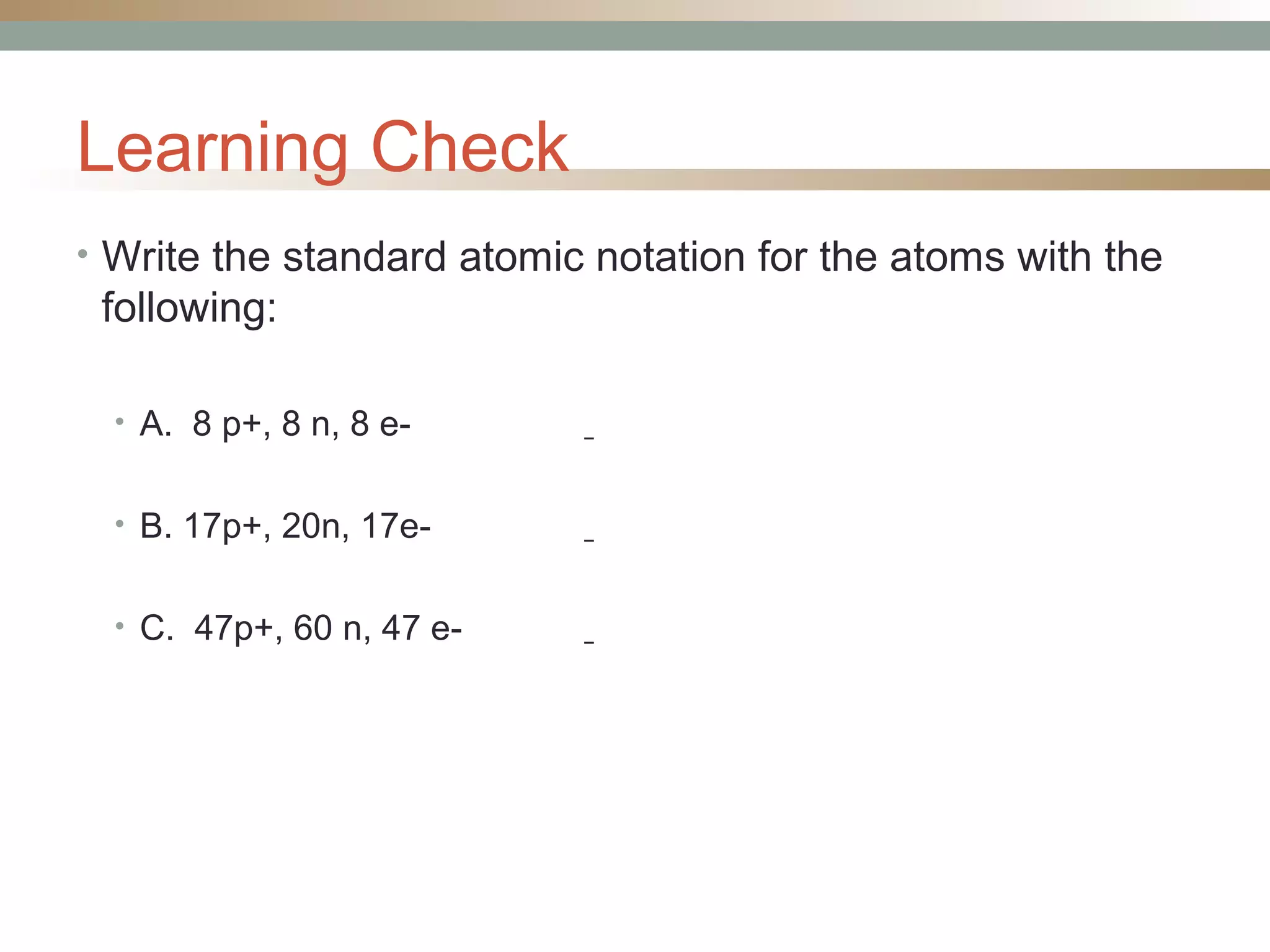 Grade 9, U1-L9-Atomic structure | PPT