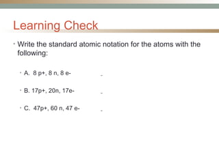 Grade 9, U1-L9-Atomic structure | PPT
