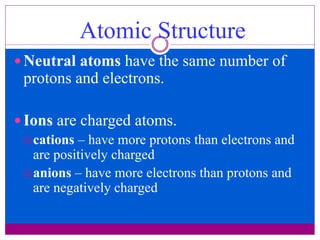 Atomic structure | PPT