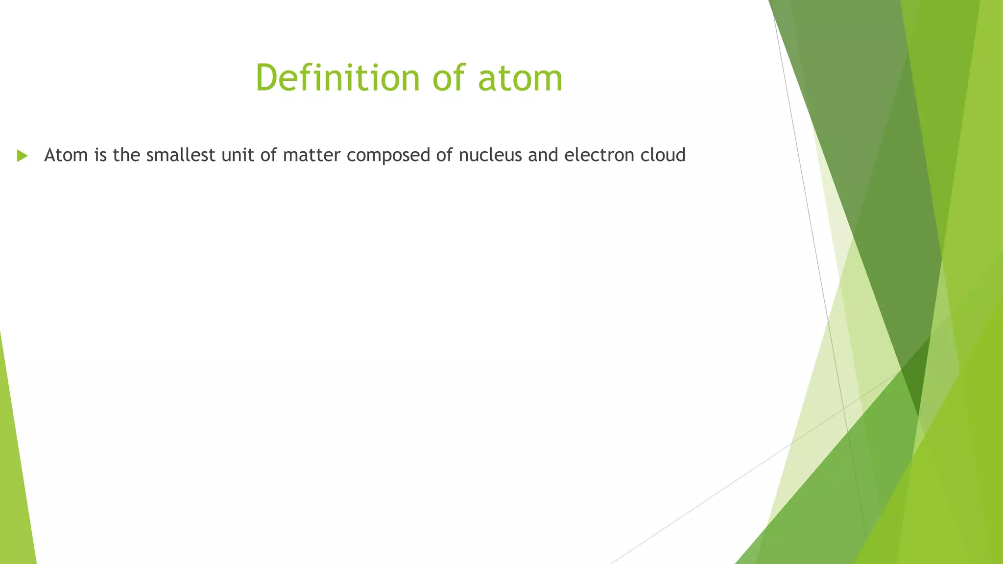 Atomic structure | PPT