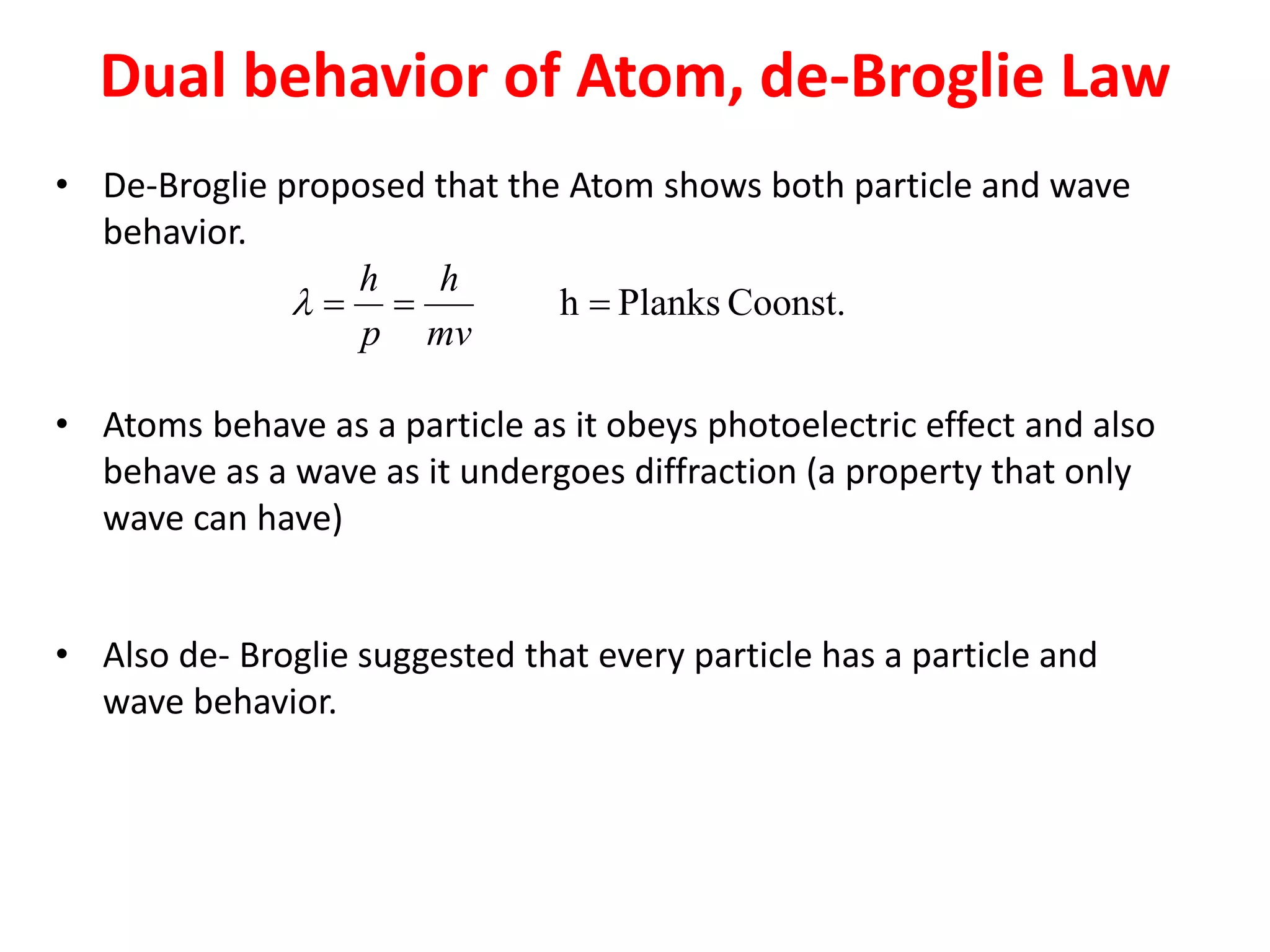 Atomic structure - chemistry | PDF