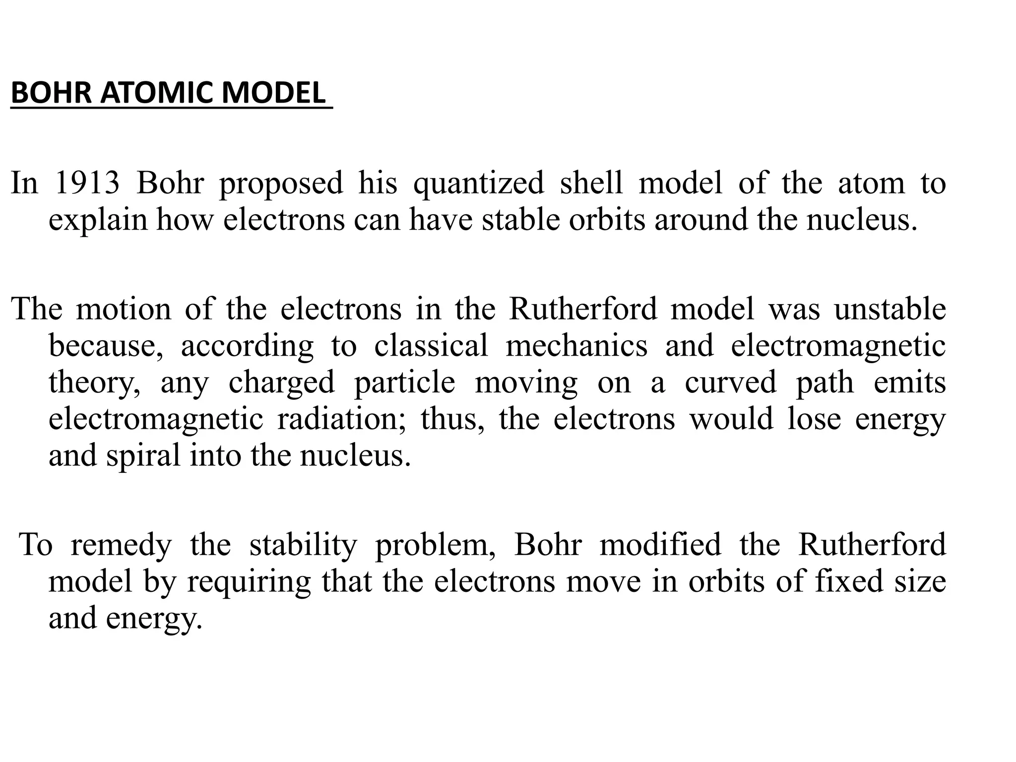 Atomic structure | PPTX