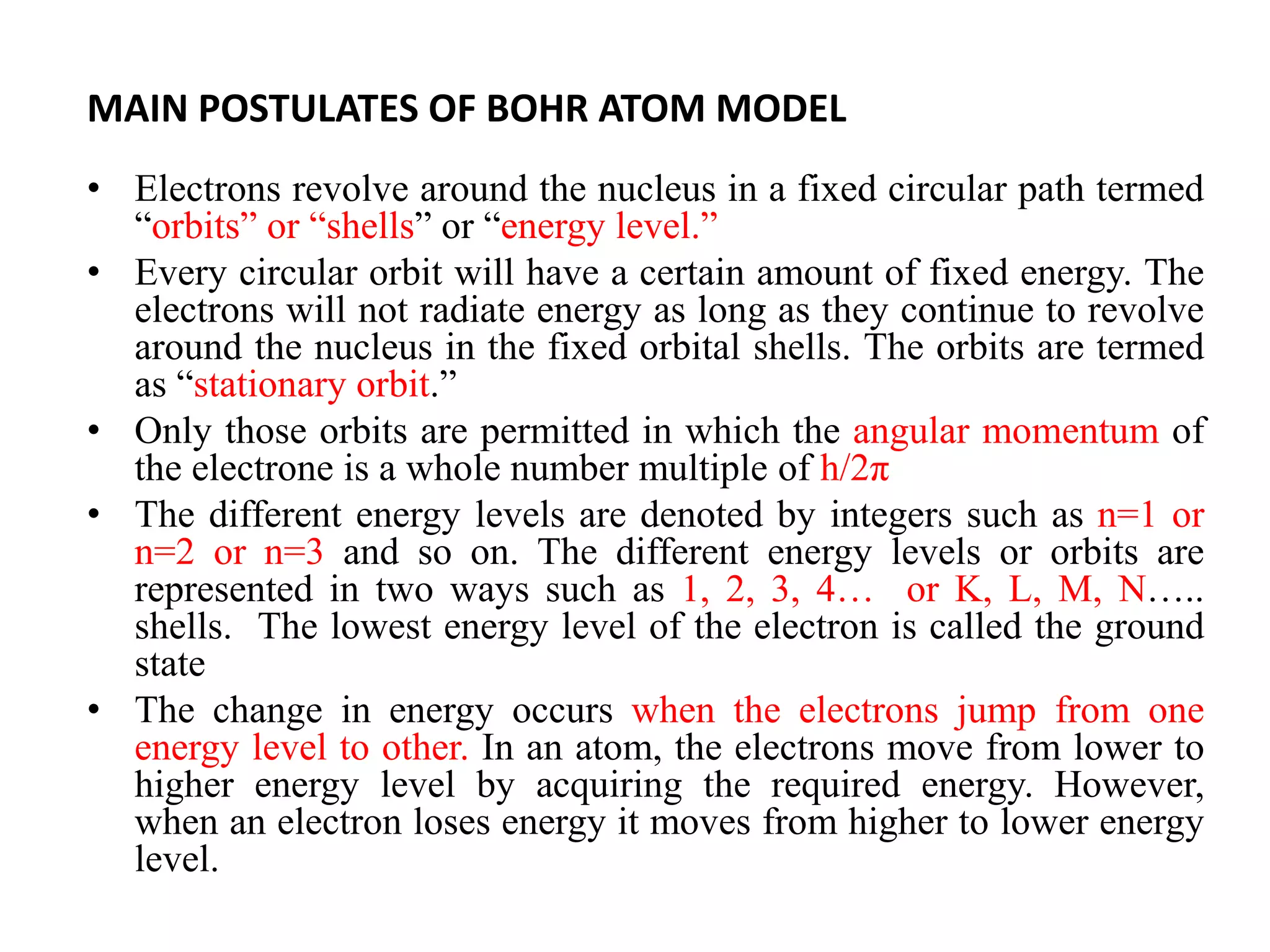 Atomic structure | PPTX