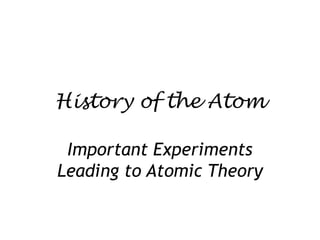Atomic Structure.ppt The quantum mechanical model of the atom | PPT