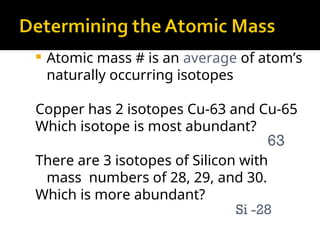 Atomic Structure Science presentstion.ppt