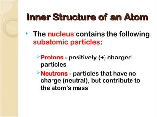 Atomic Structure, Proton, Electron, Neutron | PPT