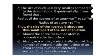 atomic structure bohr model and rutherford model.ppt