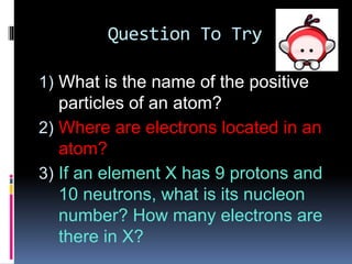 Chapter 2 - Atomic structure | PPT
