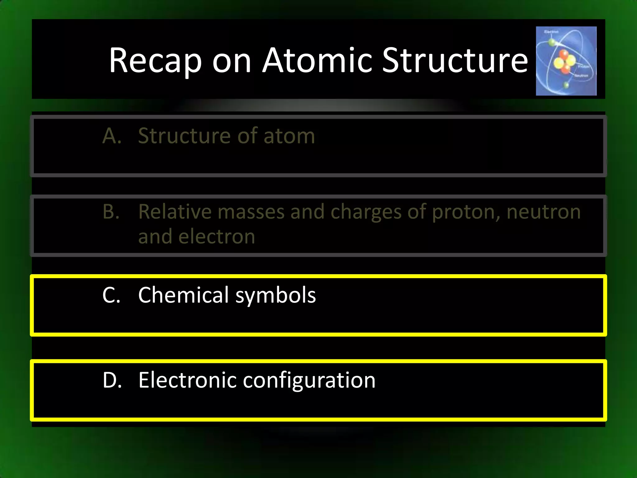 Atomic Structure Isotopes | PPTX