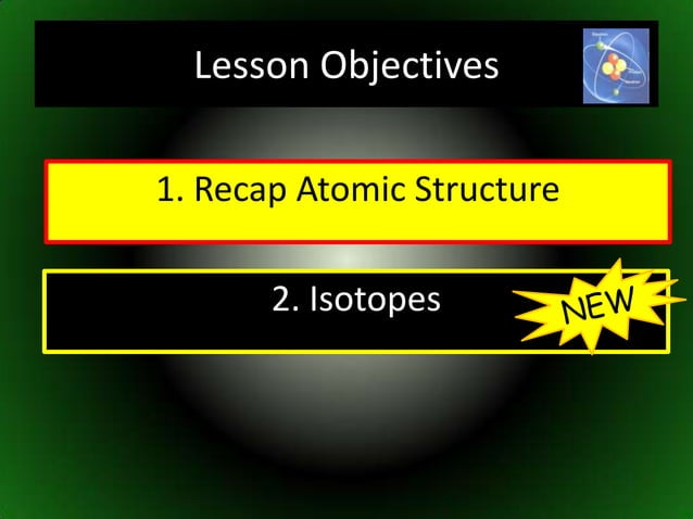 Atomic Structure Isotopes