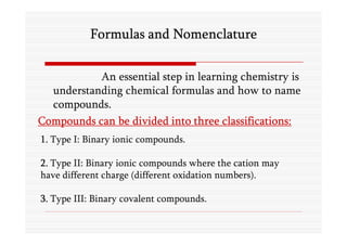 Comprehensive Guide to Atomic Structure and Chemical Nomenclature | PDF
