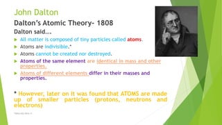 Atomic structure 1 | PPT