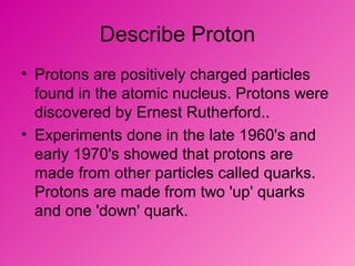 Atomic structure 2 | PPT