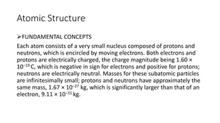 Atomic Structure and chemical BONDING.pptx