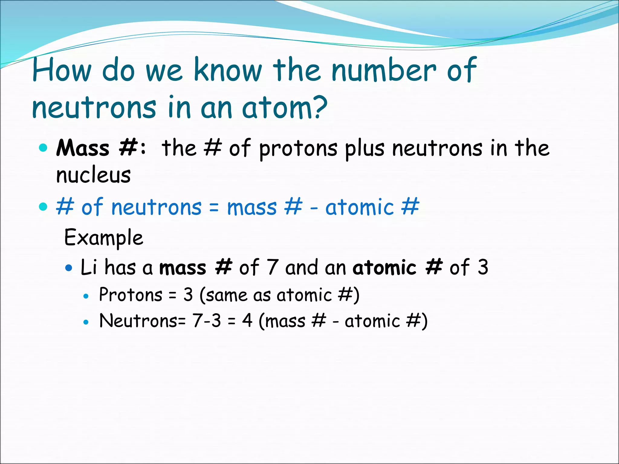 Atomic Structure and Isotopes 7 (1).ppt