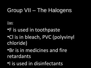 The periodic table | PPT