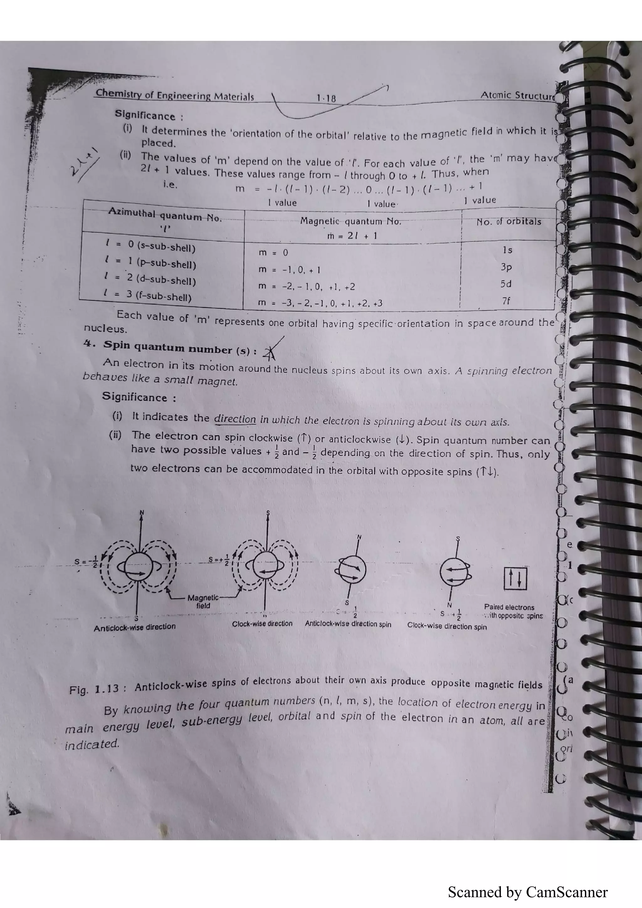 Atomic structure book notes | PDF