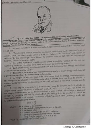 Atomic structure book notes | PDF