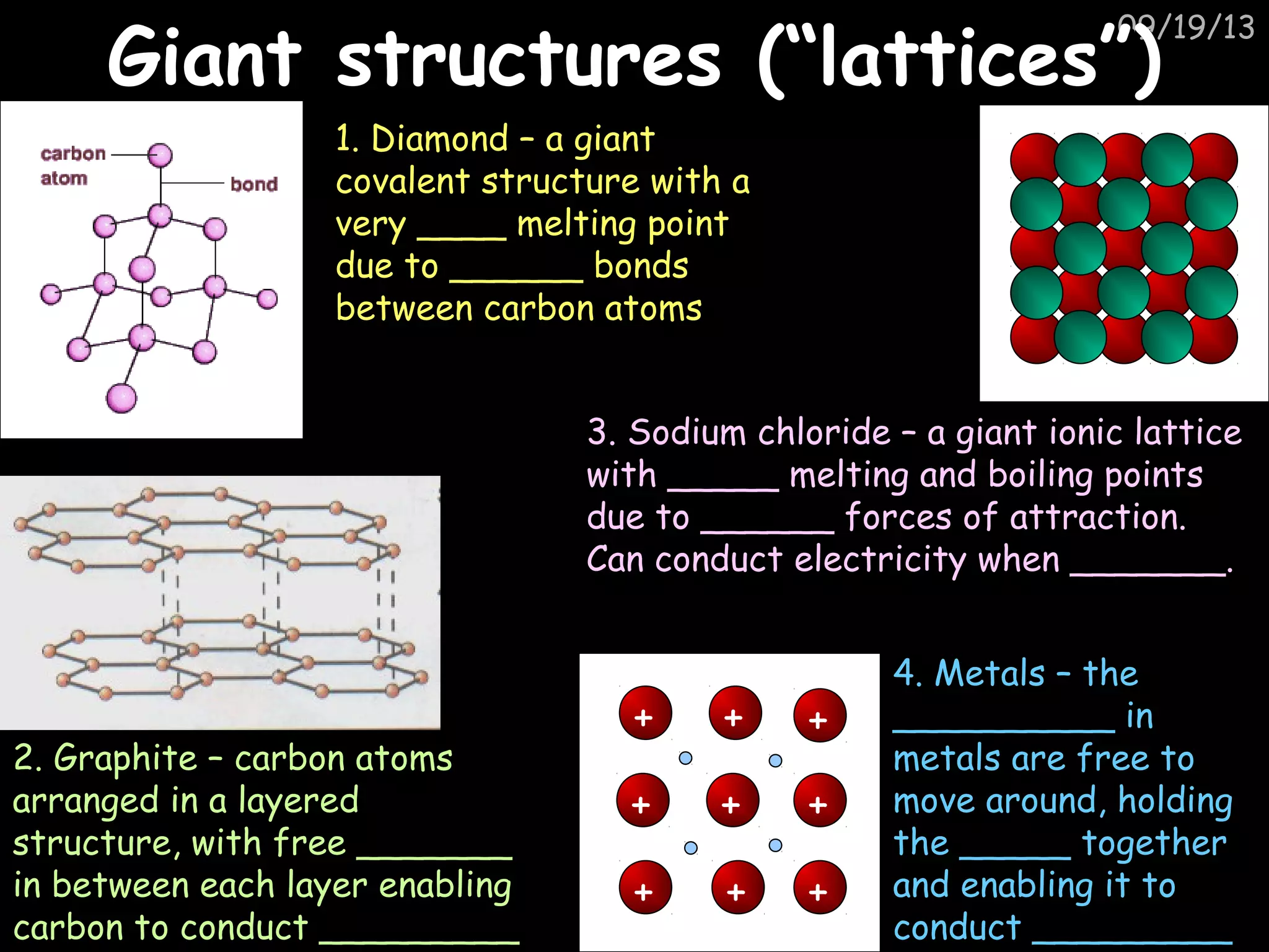 Atomic structure & bonding | PPT