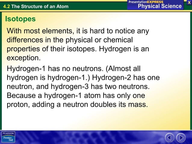 atomic structure Ch4_S2.ppt subamtomic particles | PPT