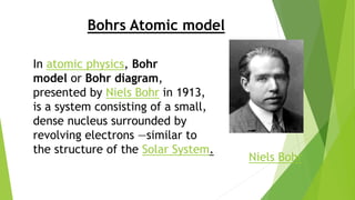 Atomic structure & chemical bond | PPTX