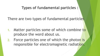 Atomic structure & chemical bond | PPTX