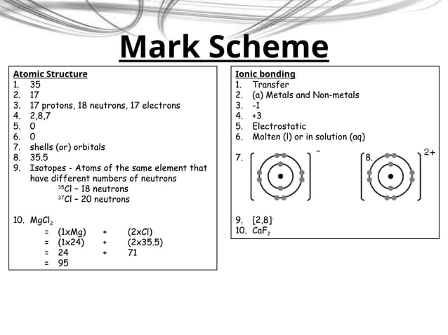 Atomic Structure GCSE Review and 10Qs.pptx