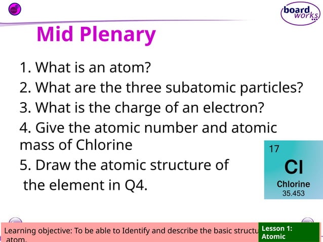 Atomic Structure- Lesson for Grade 7 students | PPTX | Chemistry | Science