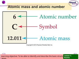 Atomic Structure- Lesson for Grade 7 students | PPTX