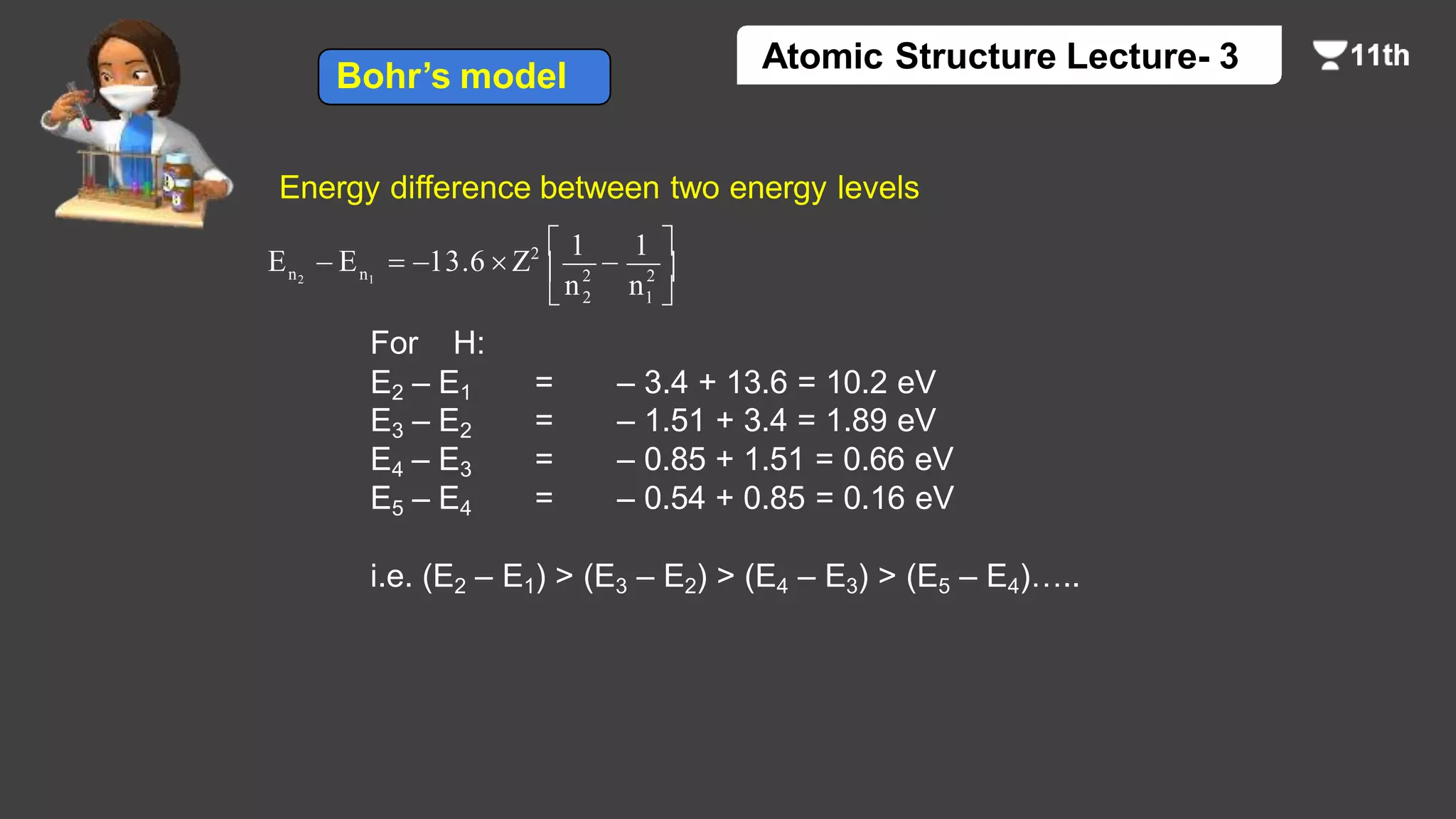 Atomic Structure Lecture 3 12 June 1 Pptx