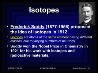 Atomic Structure part 1ppt about the structure | PPT