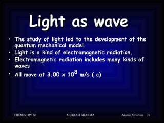 Atomic Structure, class 11th ncert based | PPT