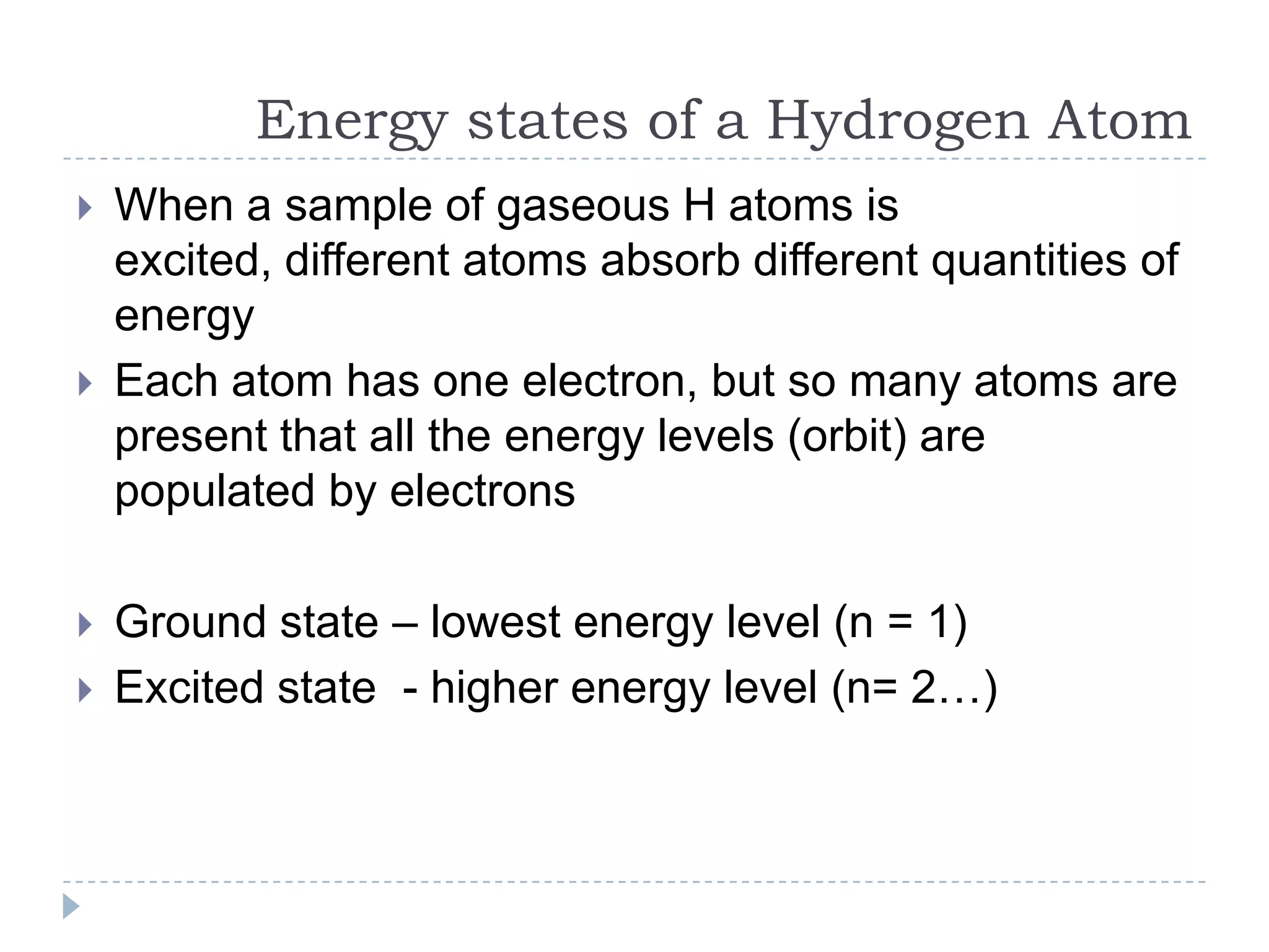 Atomic structure – part ii | PPTX