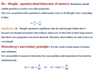 Atomic structure presentation | PPTX