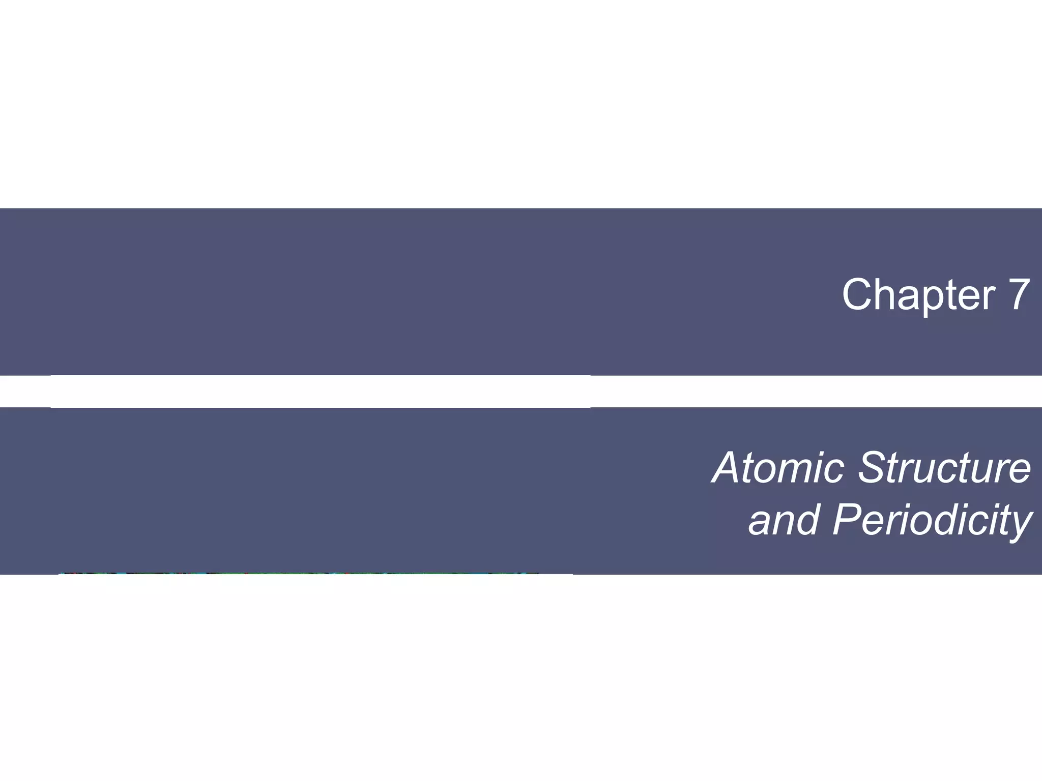 Atomic Structure and Periodicity | PPT