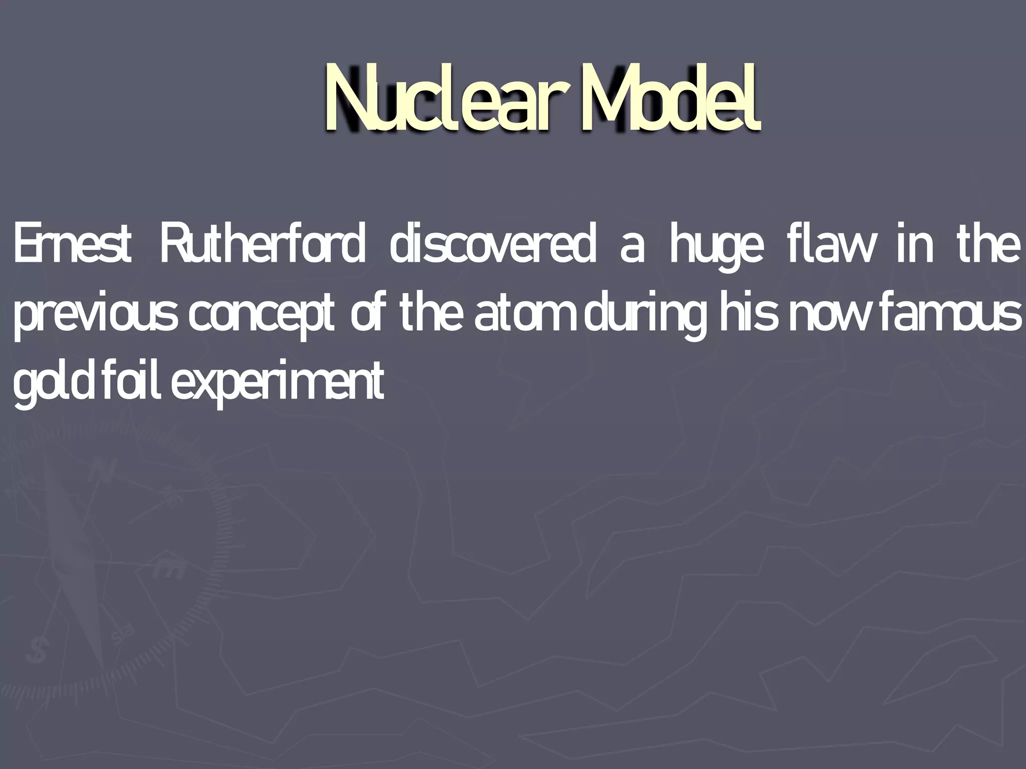 Atomic Structure Theory Pptx