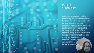 ATOMIC Synergistics Network Presentation | PPTX | Information and Network Security | Computing