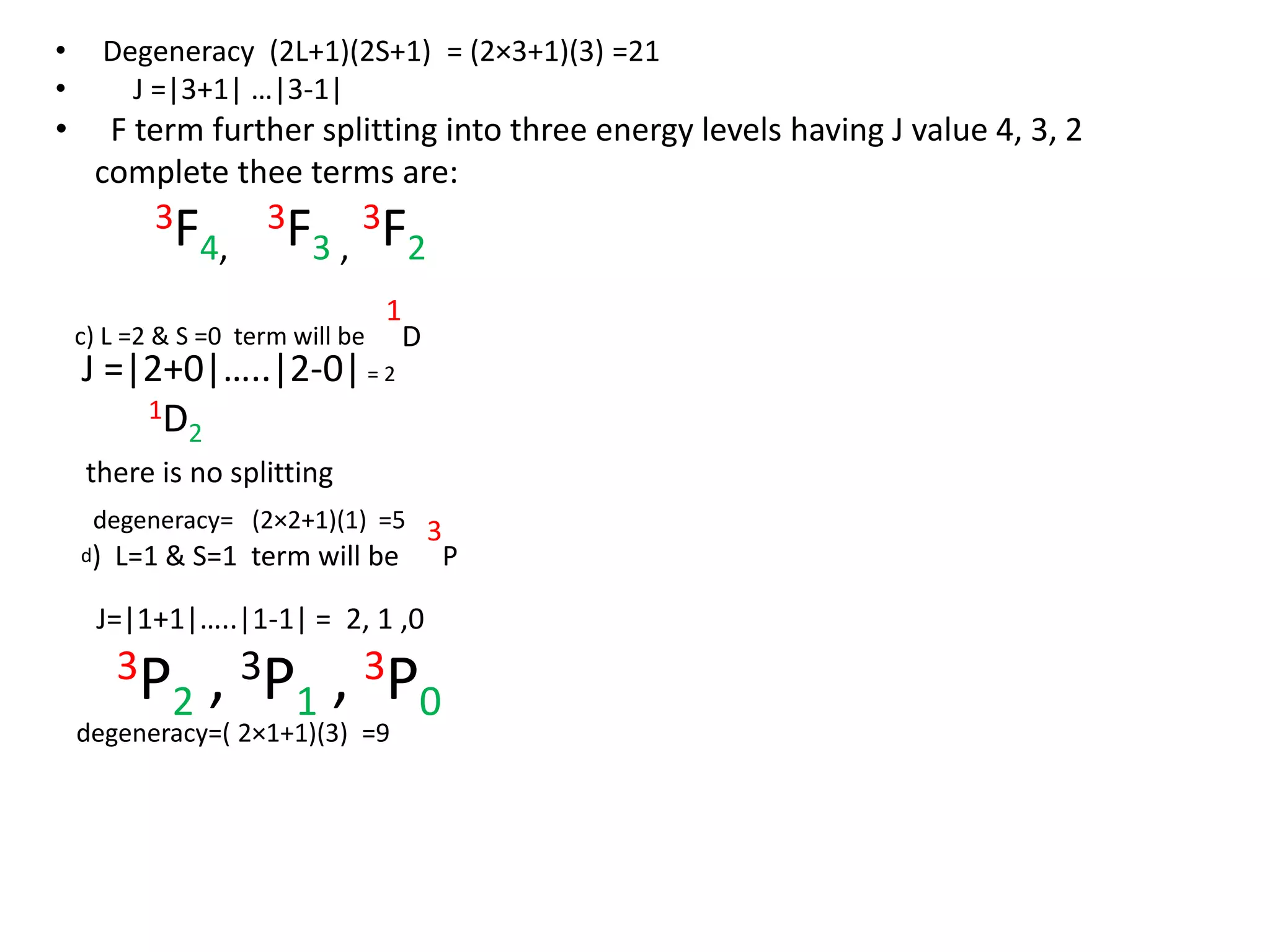 Atomic term symbol | PPTX