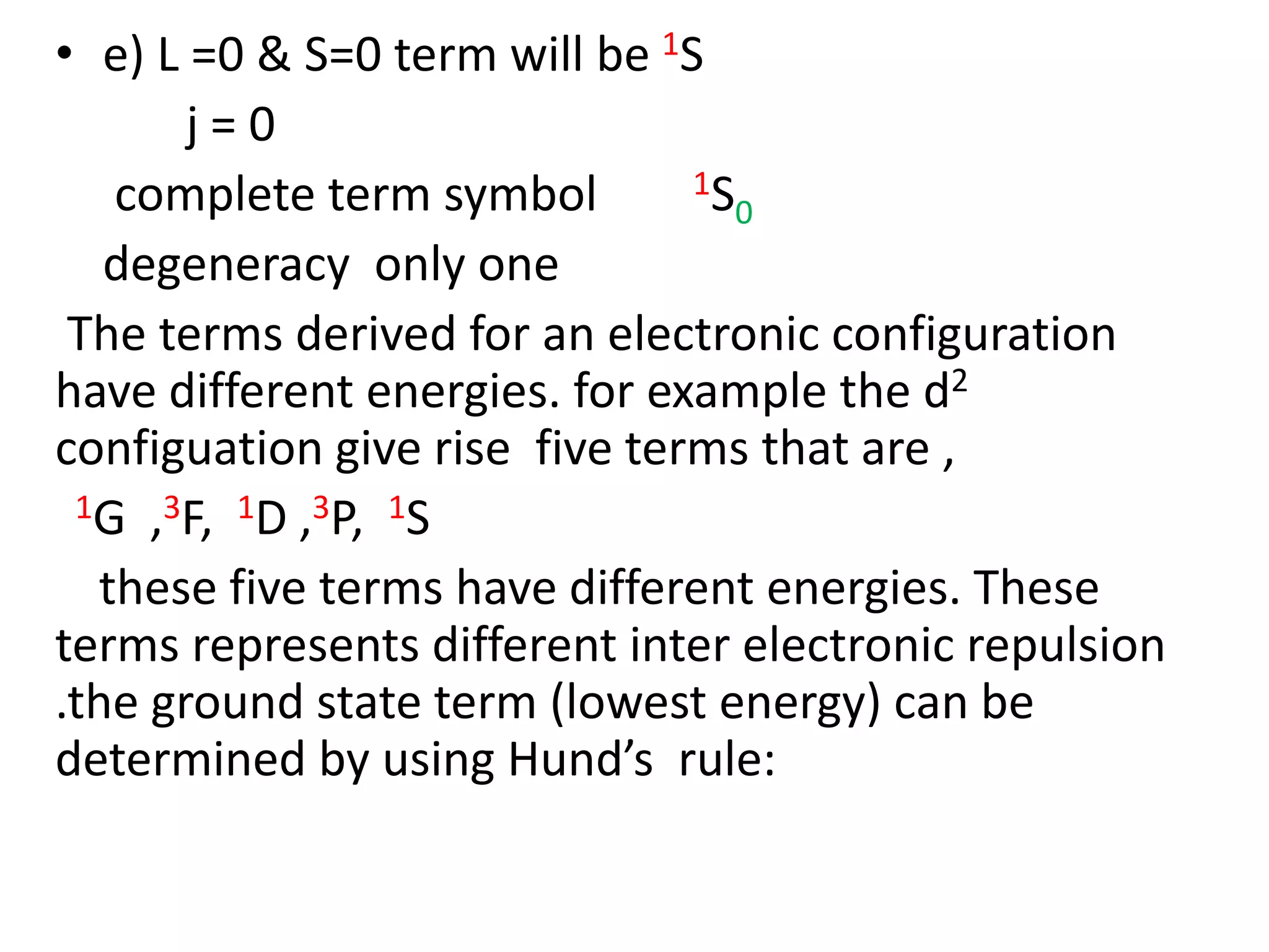 Atomic term symbol | PPTX