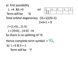 Atomic term symbol | PPTX