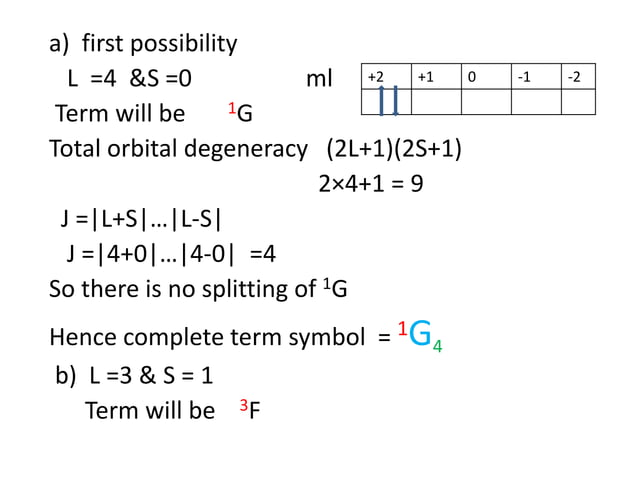 Atomic term symbol | PPTX